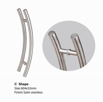 C-Shape Door Pull | Worldwide Hardware Pty Ltd