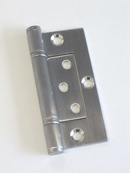 Quick Fix Bearing Hinge 100x71x2.5mm Satin Stainless 304 -For Timber ...