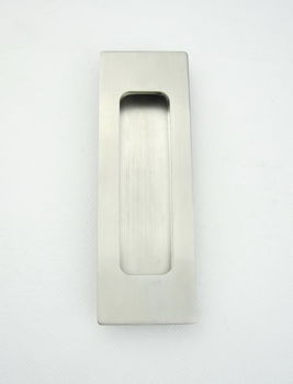 Flush Pull 120x40mm Satin Stainless | Worldwide Hardware Pty Ltd