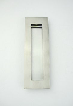 Flush Pull 150x50mm Satin Stainless | Worldwide Hardware Pty Ltd