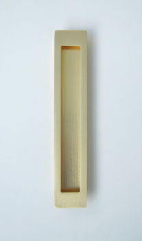 Flush Pull Slim Line 200x37mm Satin Brushed Gold | Worldwide Hardware ...